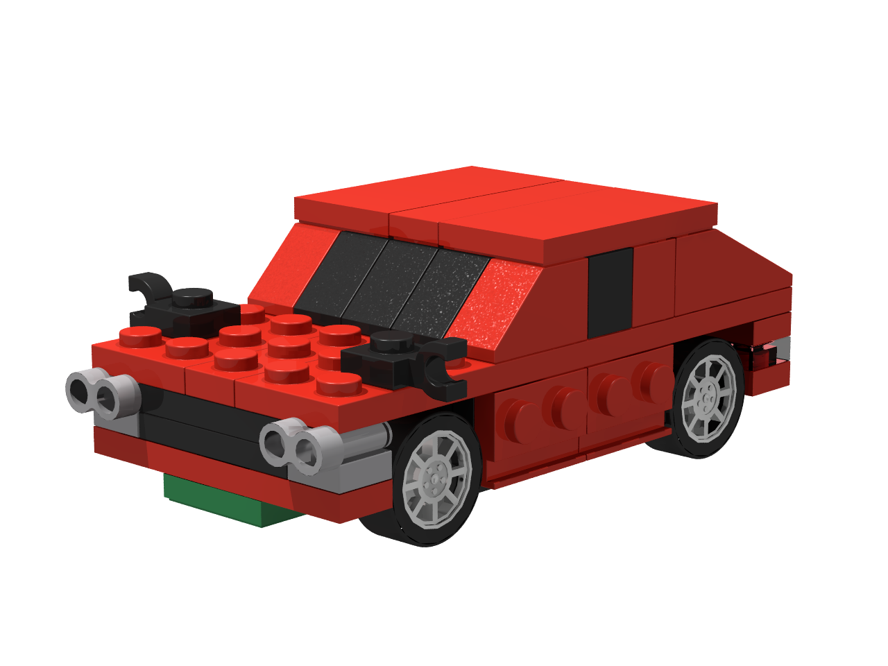 Hyundai PONY Micro pull back (MOC-150739) - LEGO MOC | MOC Tracker