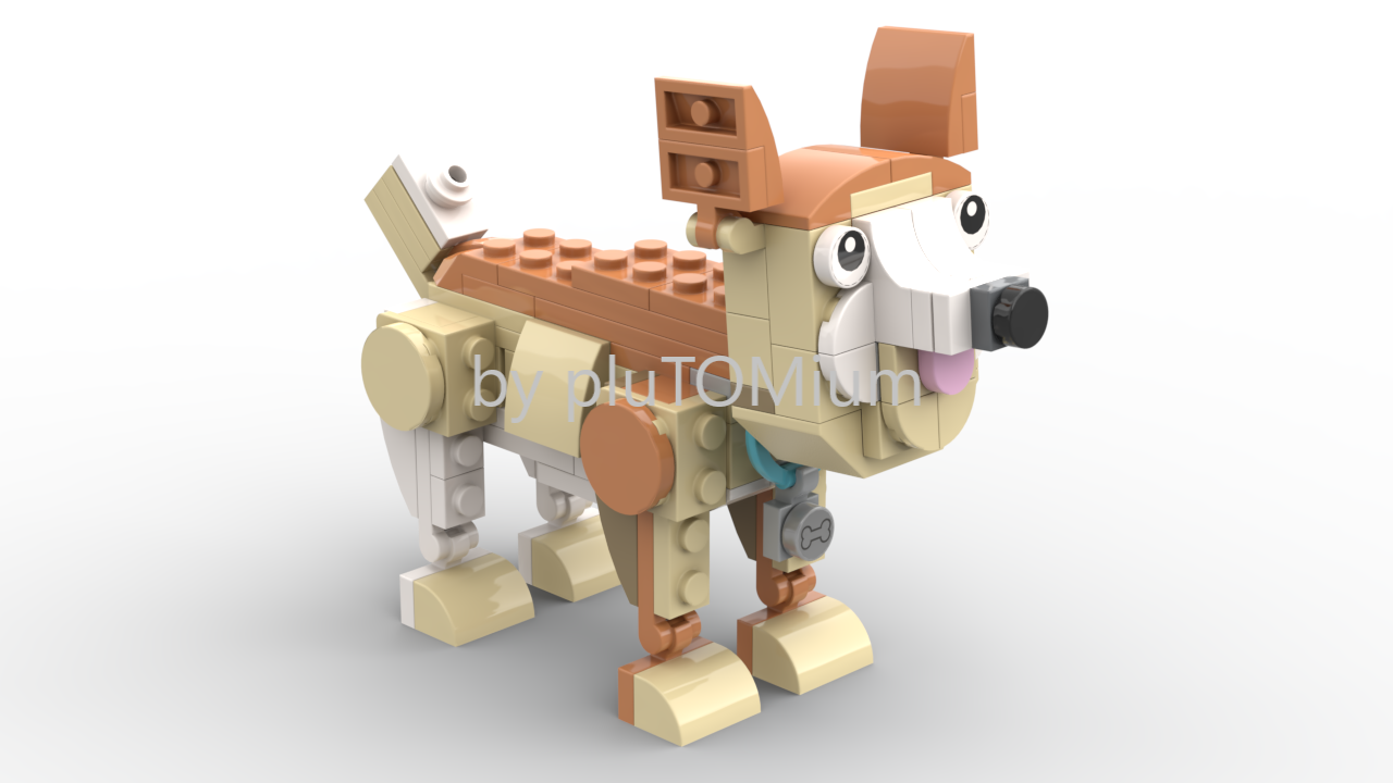 Adorable Shiba Inu (LEGO 31137 Alternate) (MOC-156918) - LEGO MOC | MOC ...