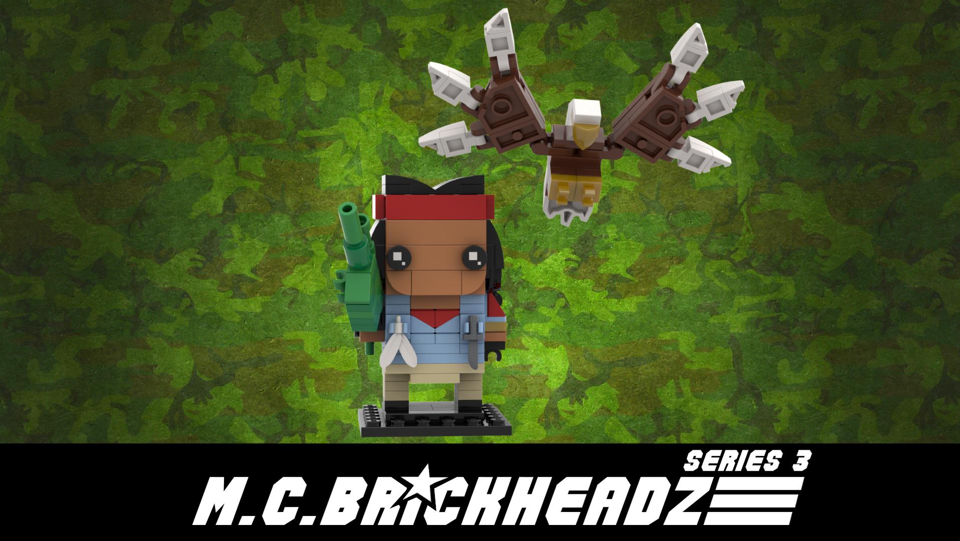 Spirit & Freedom (1984) - M.C.Brickheadz series 3 (MOC-178946) - LEGO ...