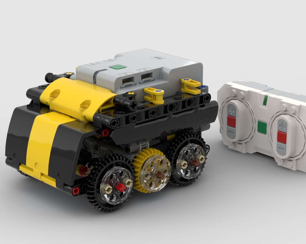 RC Skid Steering Bug (MOC-179774) - LEGO MOC | MOC Tracker