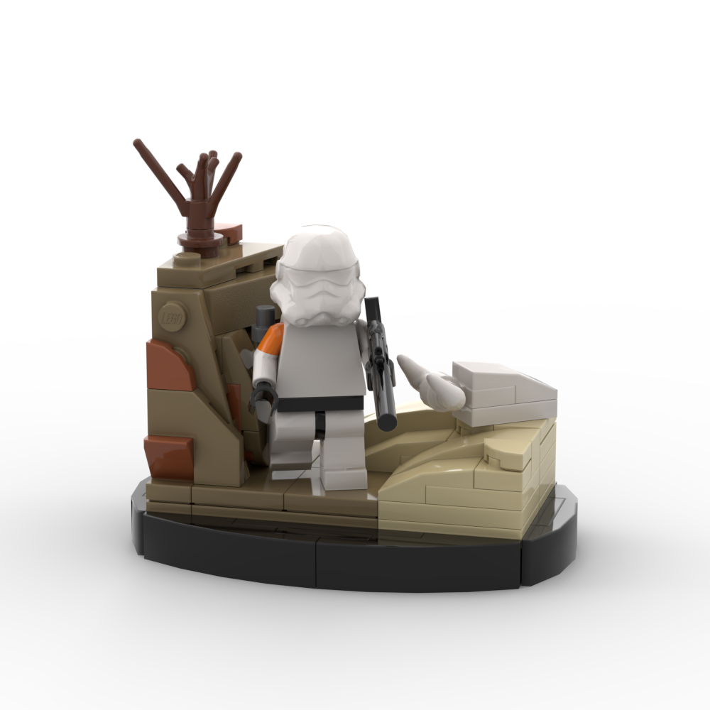Tatooine Sandtrooper Diorama (MOC-197354) - LEGO MOC | MOC Tracker