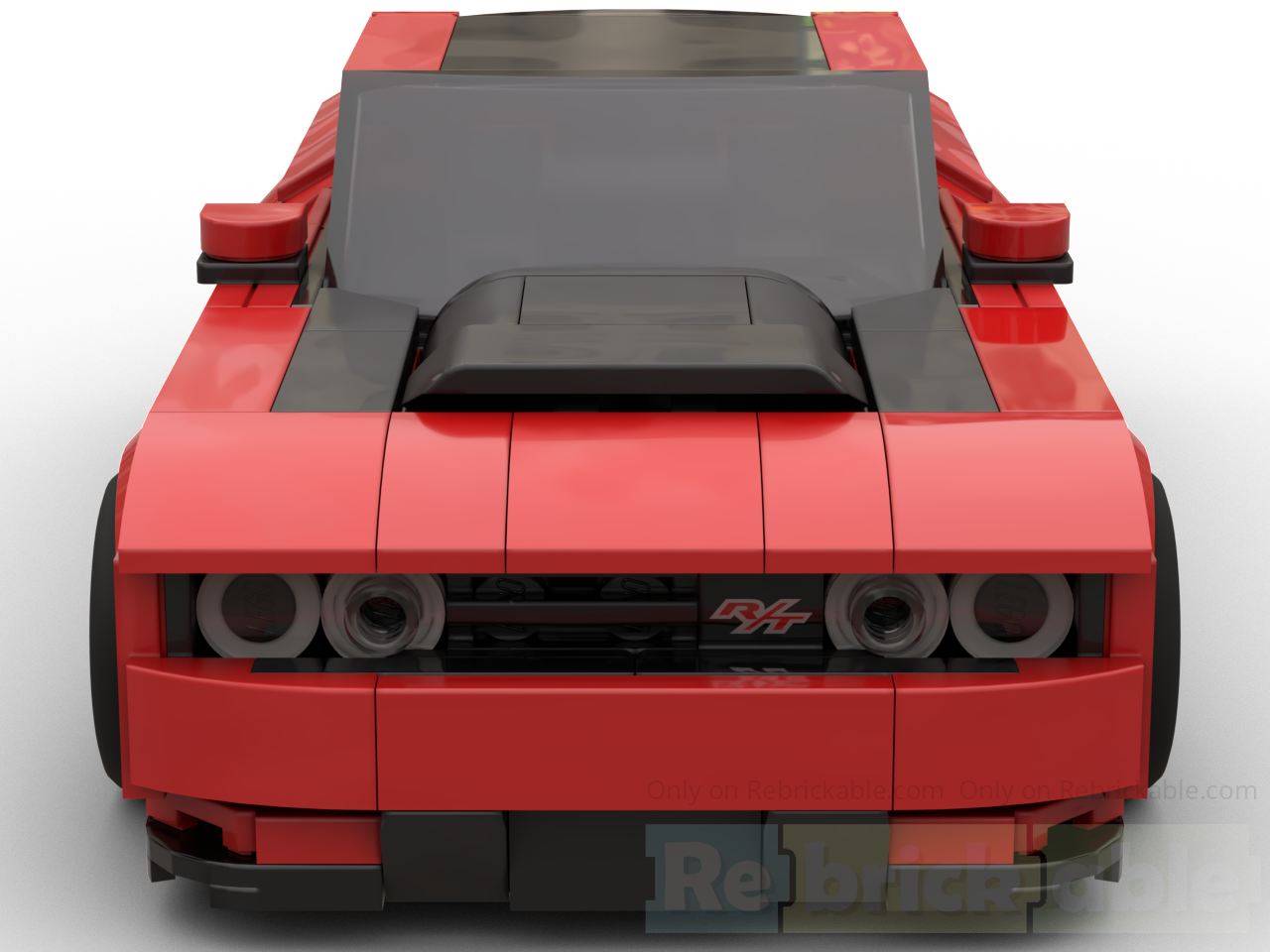 LEGO MOC-202533 Dodge Challenger SRT Demon by VoidSerpent | Rebrickable ...