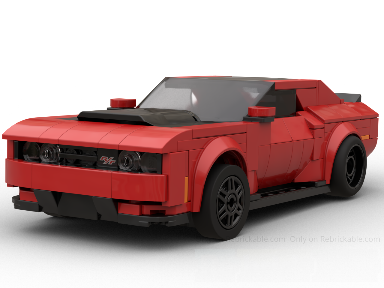 LEGO MOC-202533 Dodge Challenger SRT Demon by VoidSerpent | Rebrickable ...