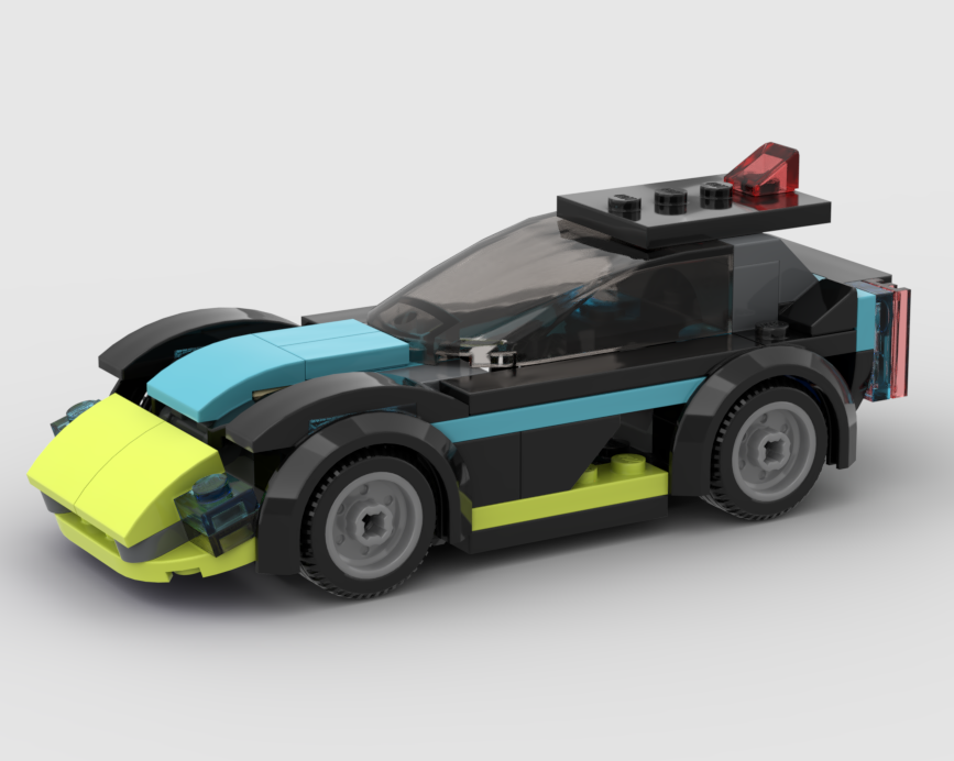 Electric sportscar (MOC-208342) - LEGO MOC | MOC Tracker