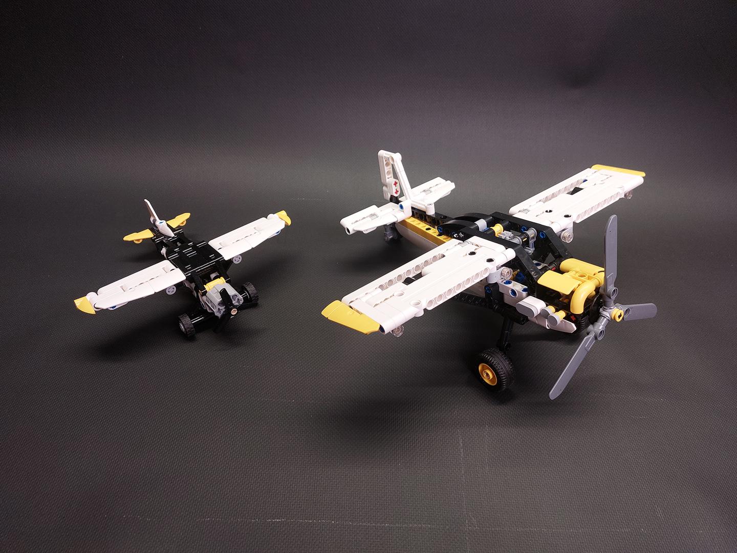 LEGO MOC Small Bush Plane by Anton Kablash | Rebrickable - Build with LEGO