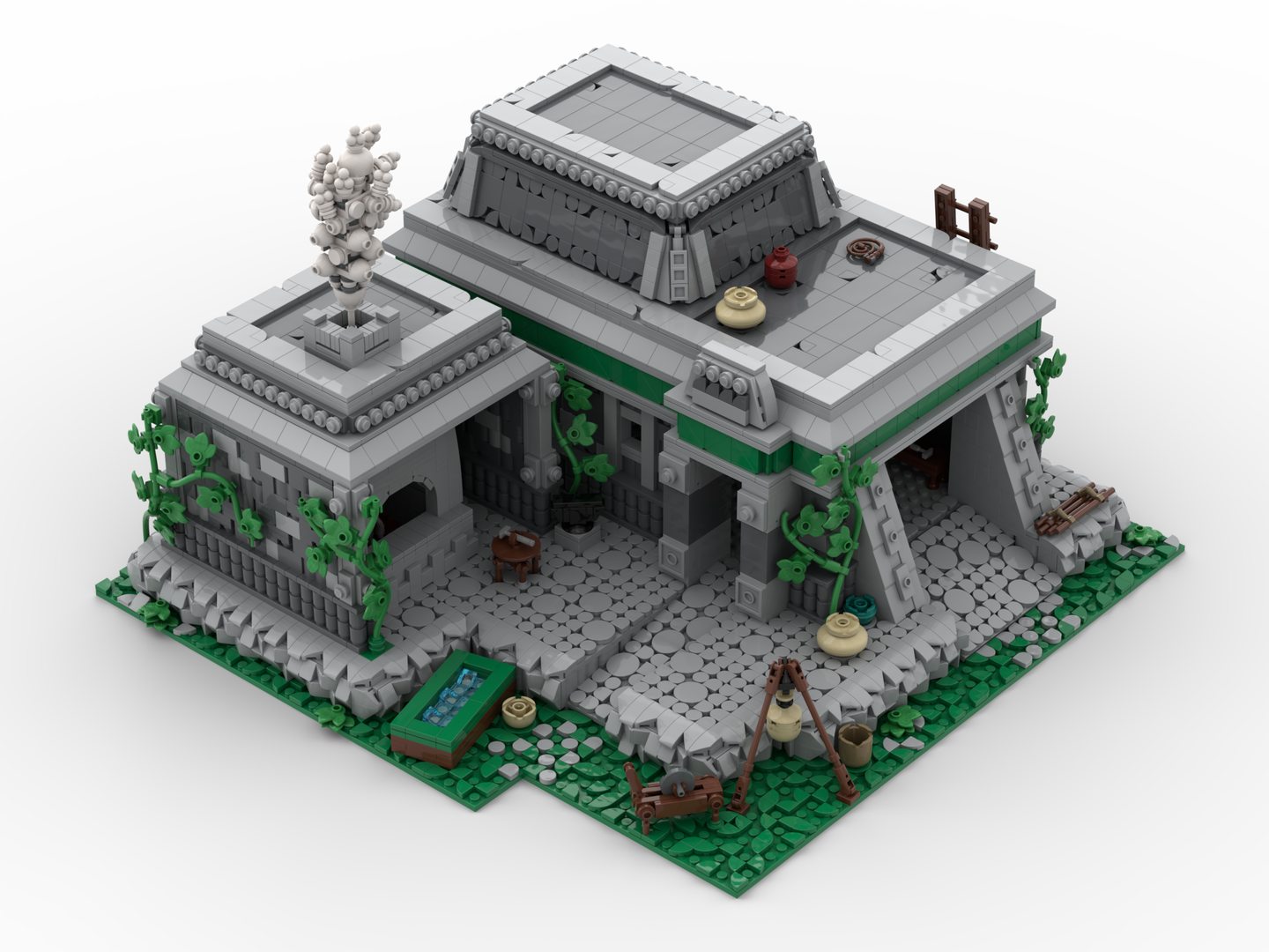 Age of Empires - Blacksmith (Native American) (MOC-216388) - LEGO MOC ...