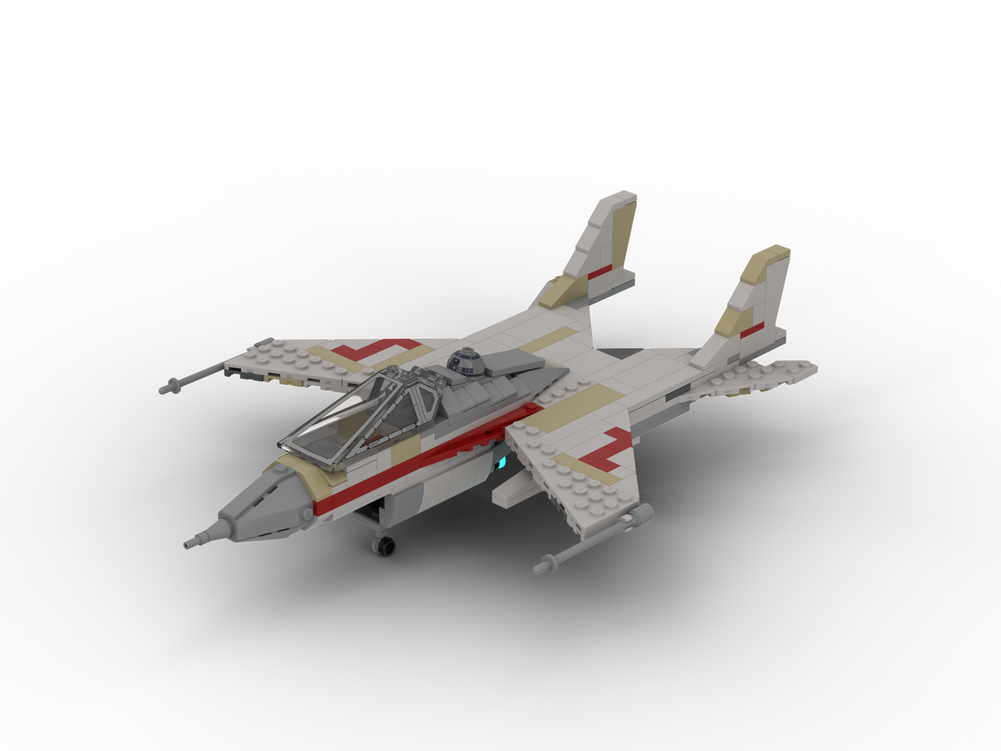 P.1214 Xwing Mashup (MOC-217042) - LEGO MOC | MOC Tracker