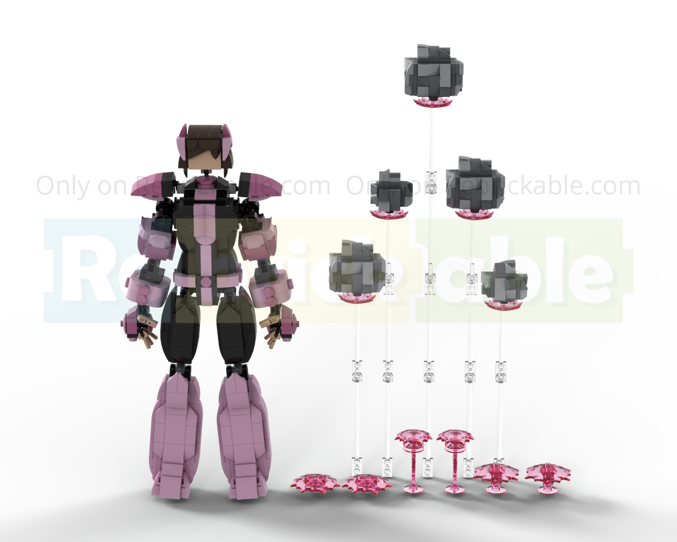 Uraraka (MOC-220805) - LEGO MOC | MOC Tracker