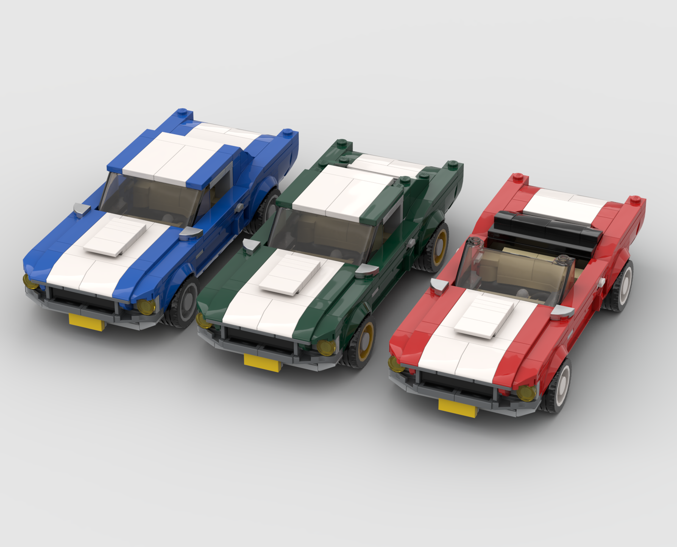 1969 Ford Mustang (MOC-223328) - LEGO MOC | MOC Tracker