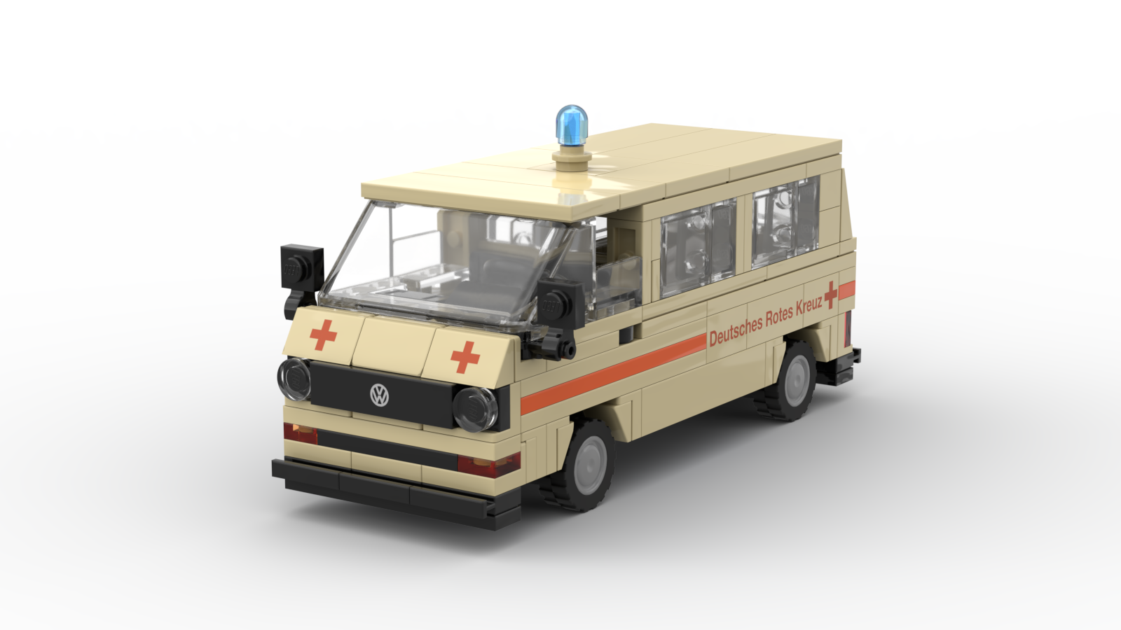 1982 VW Transporter T3 German Red Cross Ambulance (MOC-226417) - LEGO ...