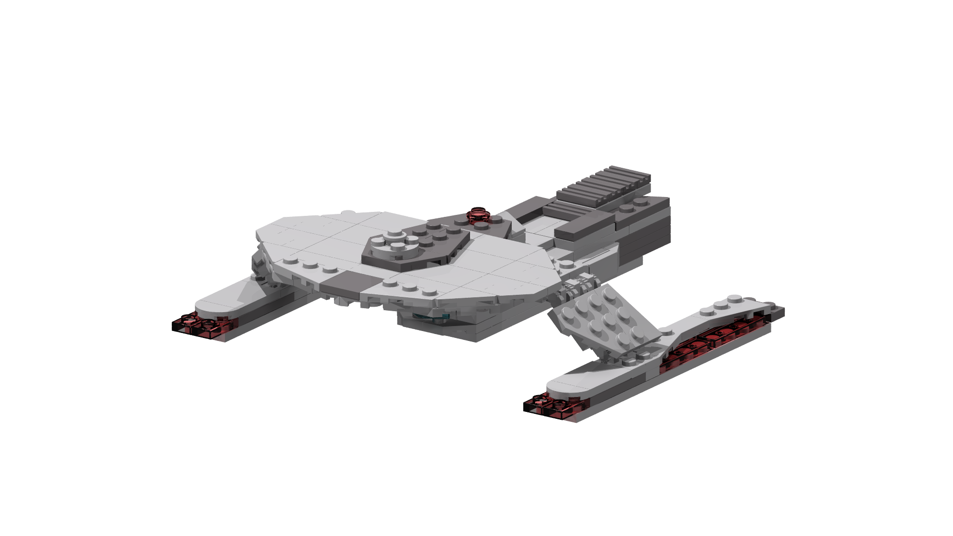 Rigel-Class Starship, Smooth Edition (MOC-227334) - LEGO MOC | MOC Tracker
