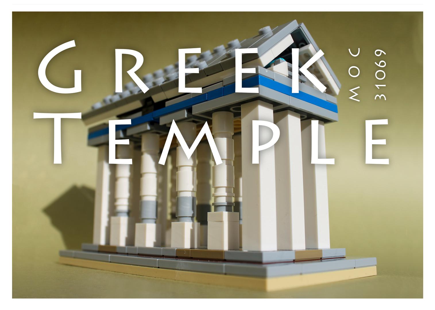 Greek Temple - 31069 Alternate Build (MOC-22746) - LEGO MOC | MOC Tracker