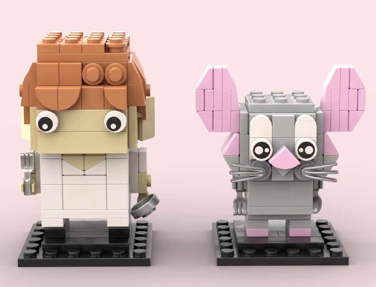 Linguini & Remy (MOC-236737) - LEGO MOC | MOC Tracker