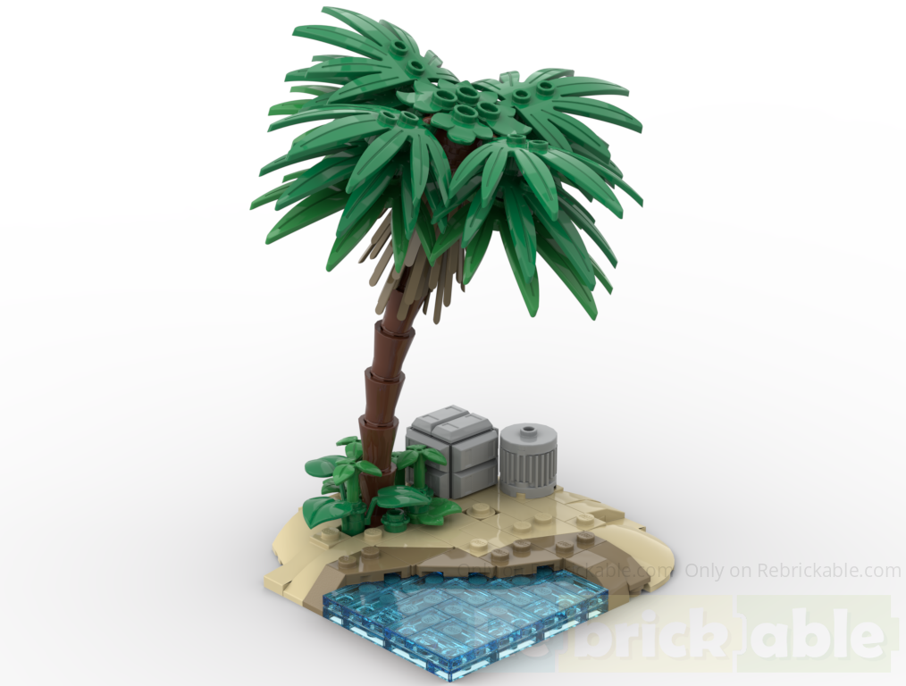 Scarif minifigure display (MOC-240540) - LEGO MOC | MOC Tracker