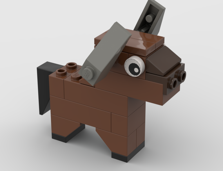 Farm animals: Bull (MOC-241654) - LEGO MOC | MOC Tracker
