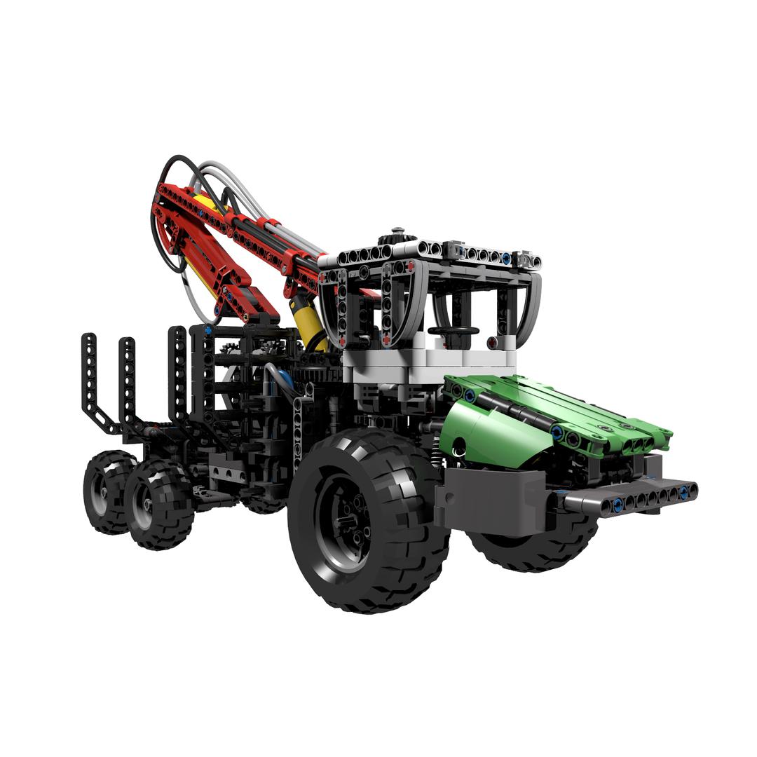 6x6 Forwarder (MOC-24542) - LEGO MOC | MOC Tracker