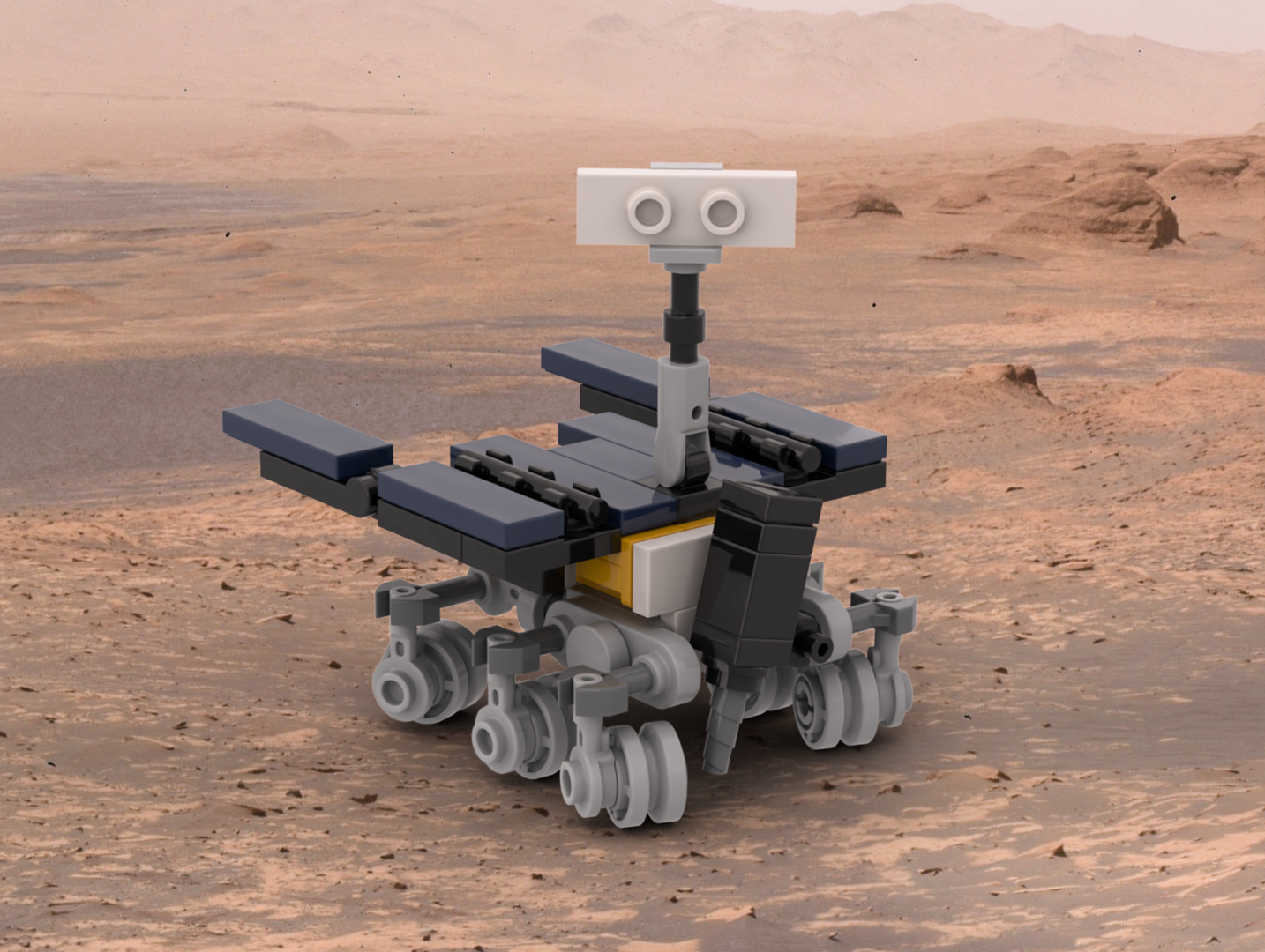 ExoMars Rosalind Franklin Rover (MOC-248585) - LEGO MOC | MOC Tracker