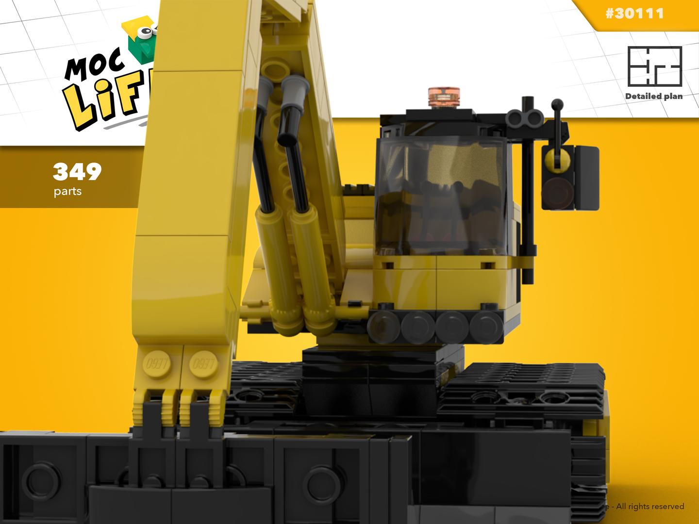Digger (MOC-30111) - LEGO MOC | MOC Tracker