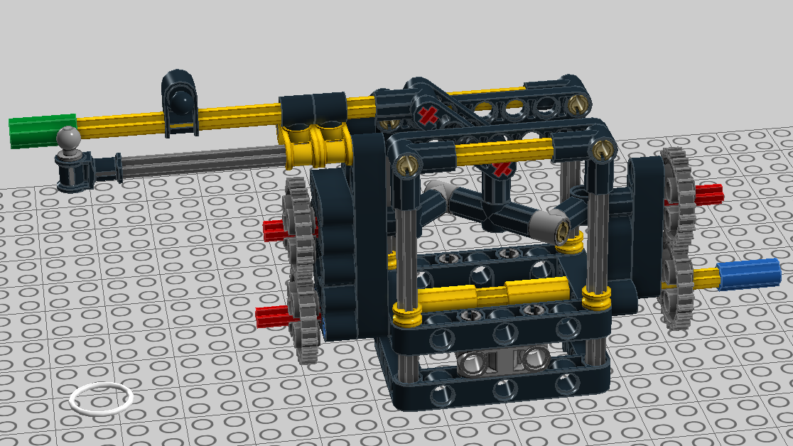 Technic - Parallel axel piston (MOC-31060) - LEGO MOC | MOC Tracker