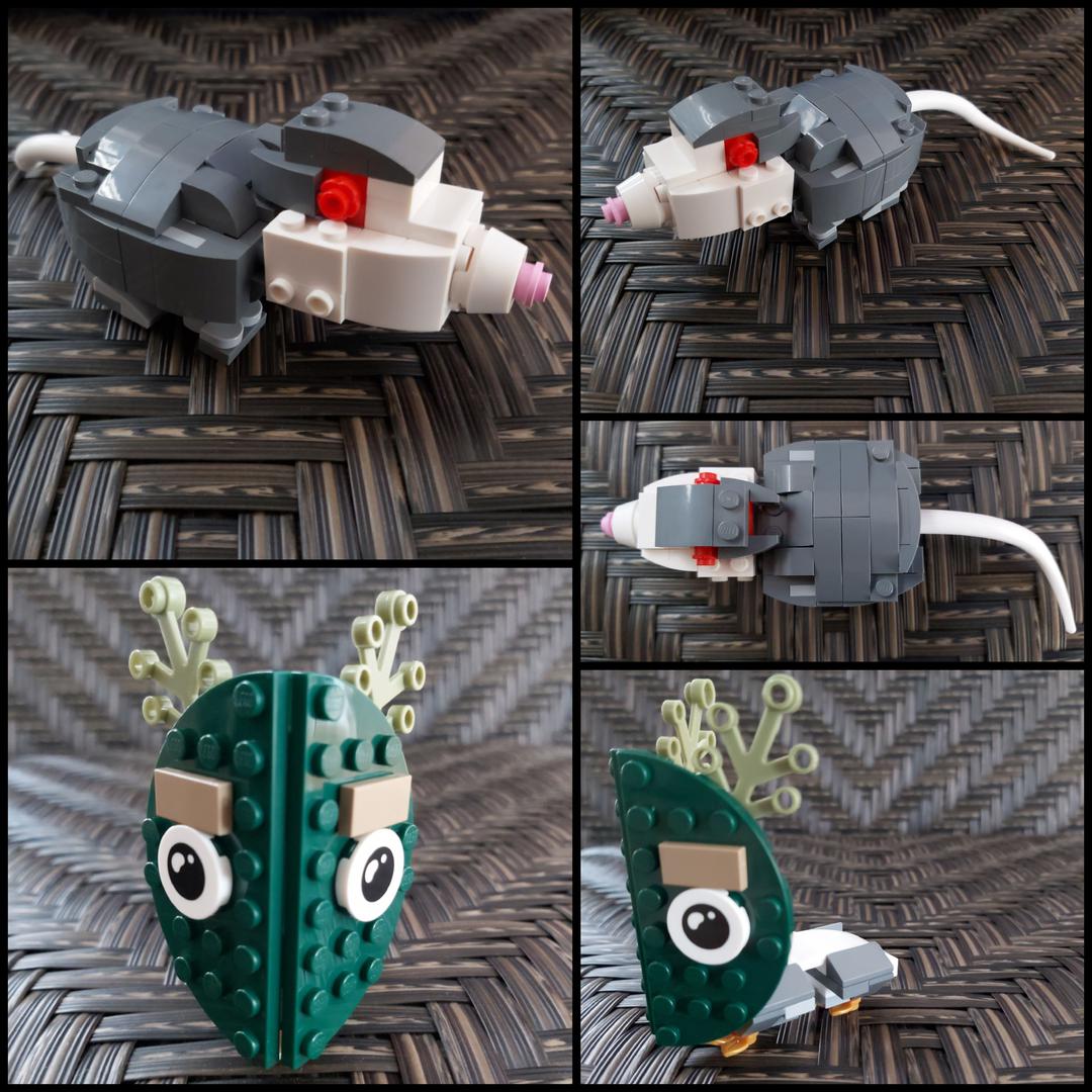 Realistic Rat (MOC-35232) - LEGO MOC | MOC Tracker