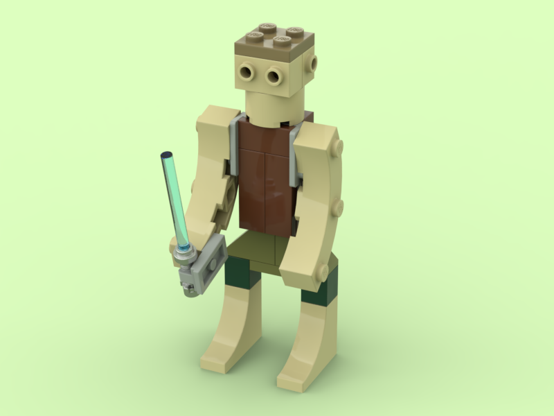 75208 Alternate Build: Luke Skywalker (MOC-37397) - LEGO MOC | MOC Tracker
