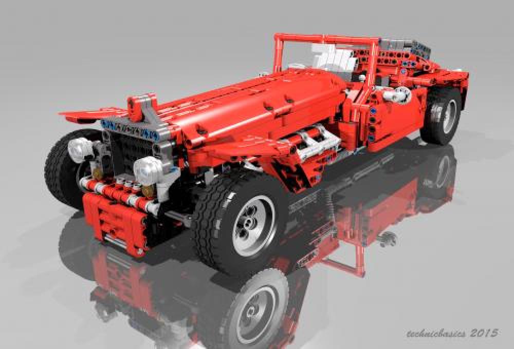 Classics Car TE009 (MOC-3740) - LEGO MOC | MOC Tracker