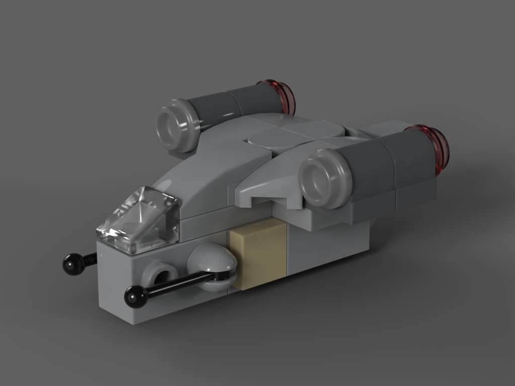Mandalorian Razor Crest Mini (MOC-42235) - LEGO MOC | MOC Tracker
