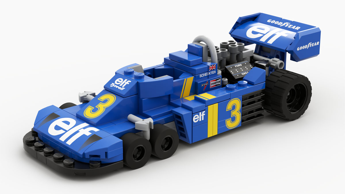 Tyrrell P34 - scale 1:27 (MOC-42920) - LEGO MOC | MOC Tracker