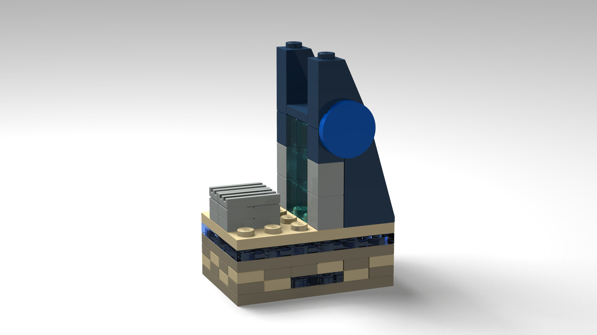 Avengers Tower Mini Scale (MOC-44162) - LEGO MOC | MOC Tracker