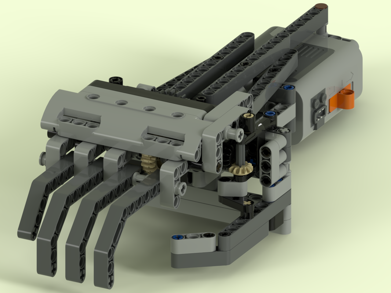 Impatient fingers and thumb. (MOC-47702) - LEGO MOC | MOC Tracker