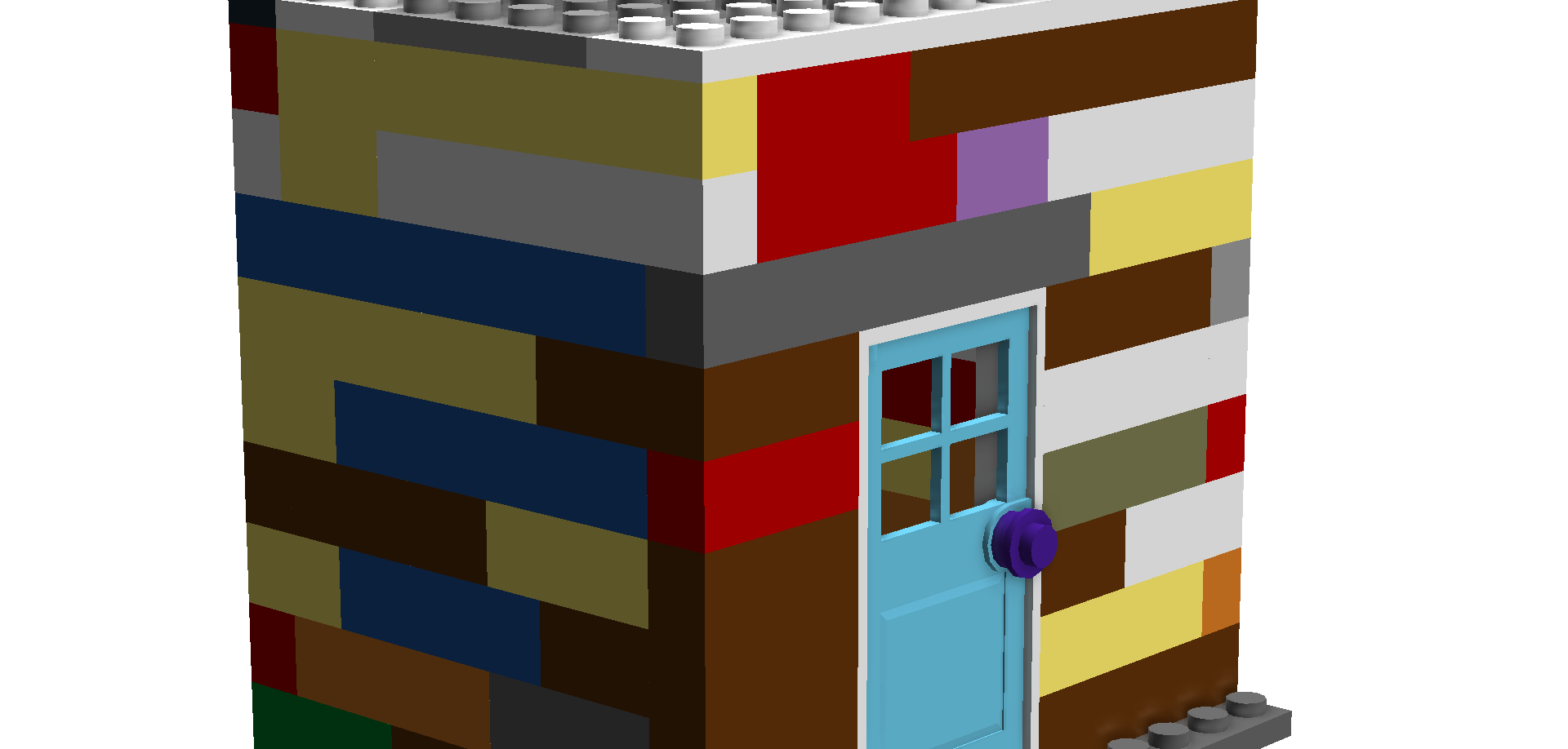 Simple Shed (MOC-51938) - LEGO MOC | MOC Tracker