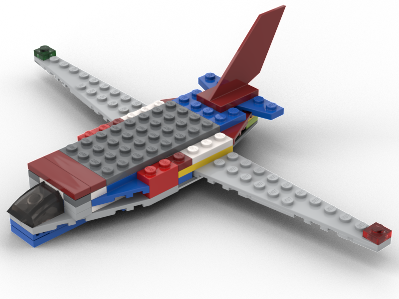 lego creator 31086+31087+31092 moc aeroplane (MOC-53780) - LEGO MOC ...