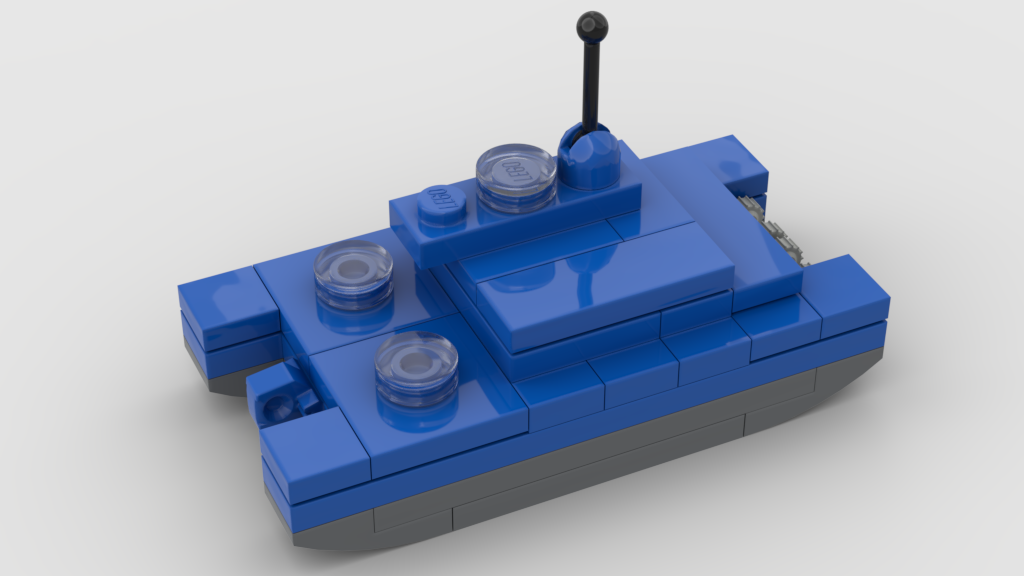 MINI MOC TANK MOON "TINTIN AND MILOU" (MOC-60330) - LEGO MOC | MOC Tracker