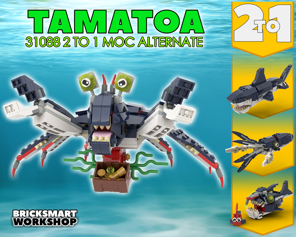 Tamatoa 31088 2 to 1 (MOC-61131) - LEGO MOC | MOC Tracker