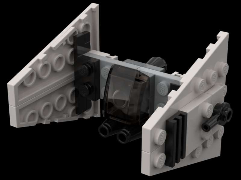 2x912055 Sith TIE Fighter (MOC-61612) - LEGO MOC | MOC Tracker