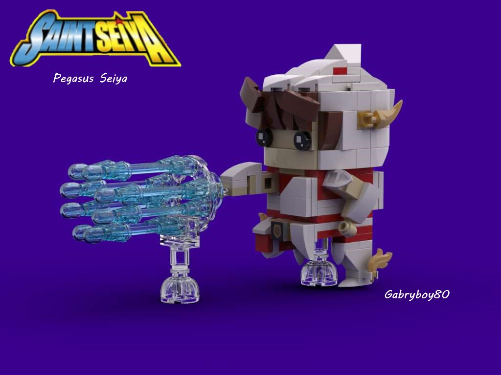 Brickheadz Pegasus(Seiya) -Saint Seiya- (MOC-63819) - LEGO MOC | MOC ...