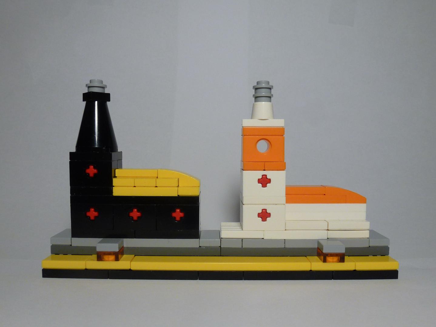 31060 Two Churches (MOC-6527) - LEGO MOC | MOC Tracker