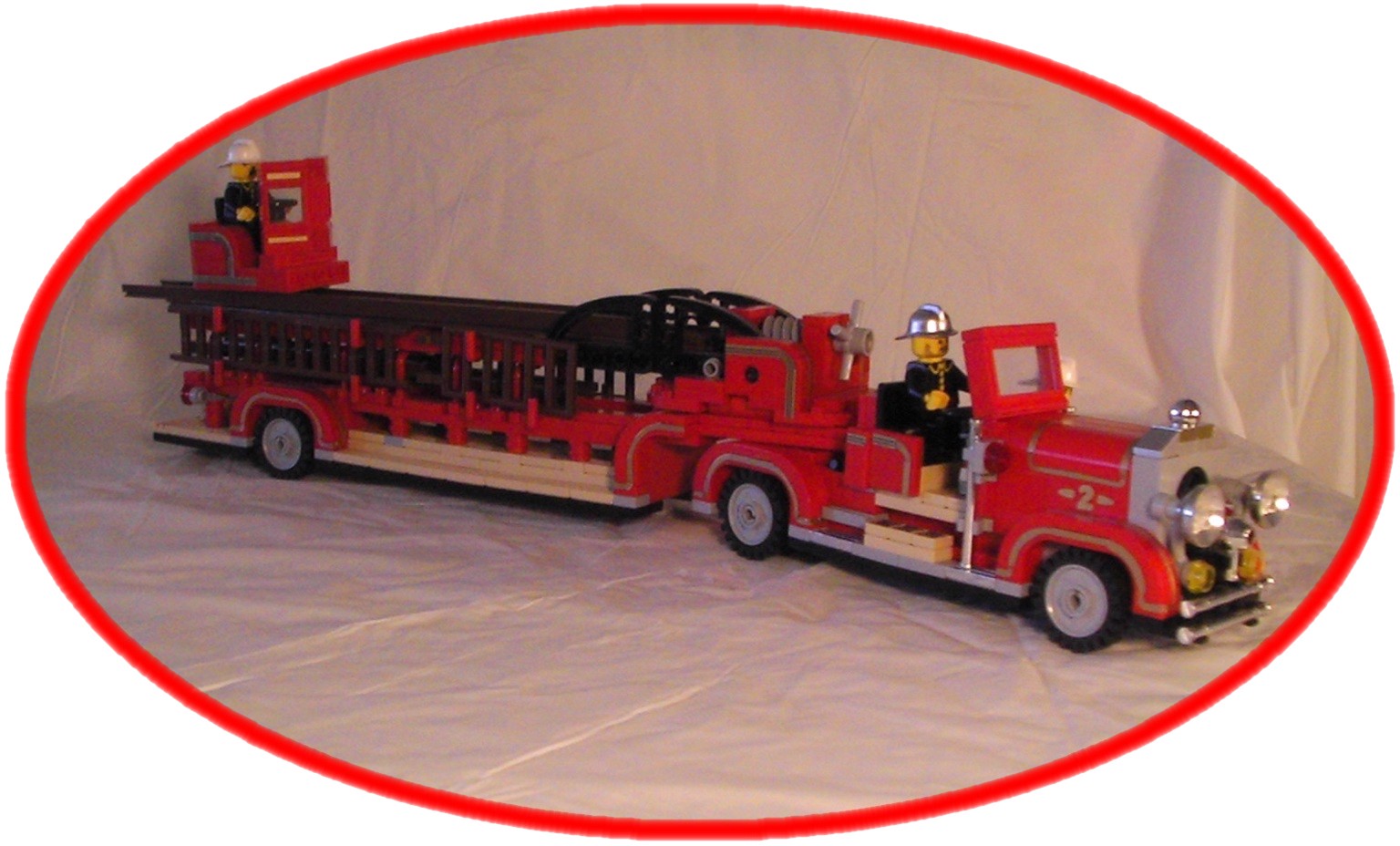 1929 Seagrave Ladder Truck (MOC-68606) - LEGO MOC | MOC Tracker
