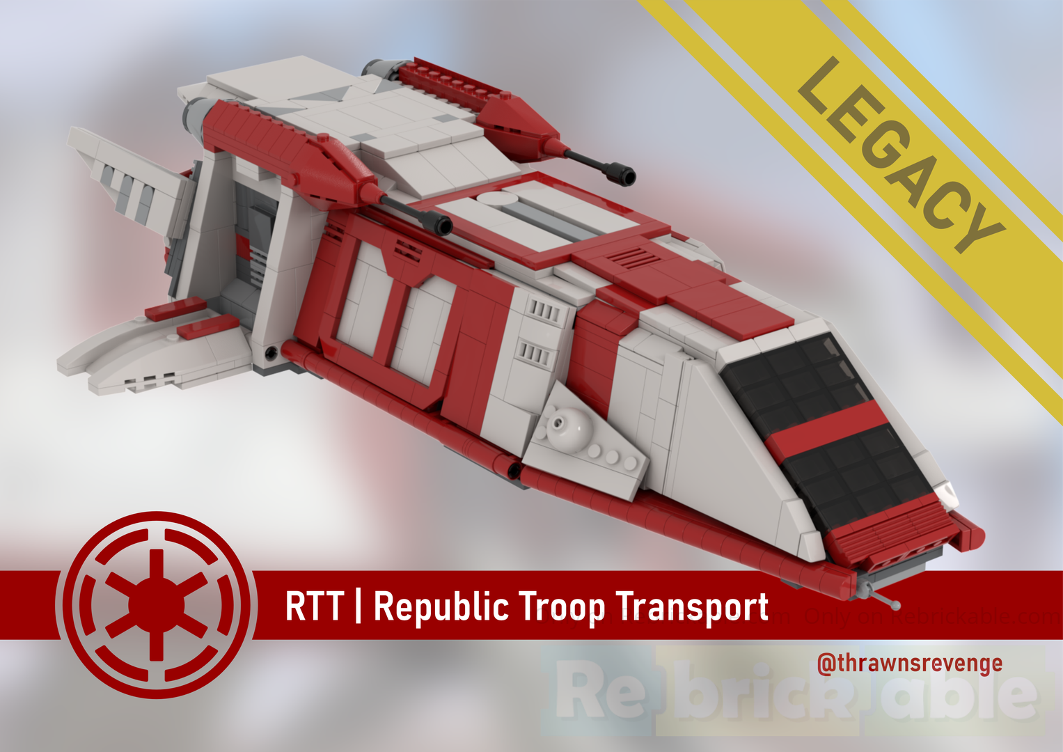 Republic Troop Transport (MOC-73037) - LEGO MOC | MOC Tracker