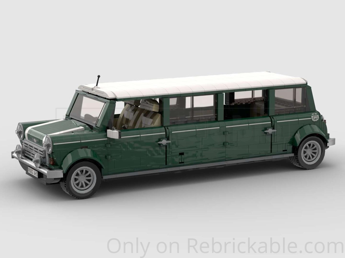 Mini Cooper Stretch Limo (MOC-73078) - LEGO MOC | MOC Tracker