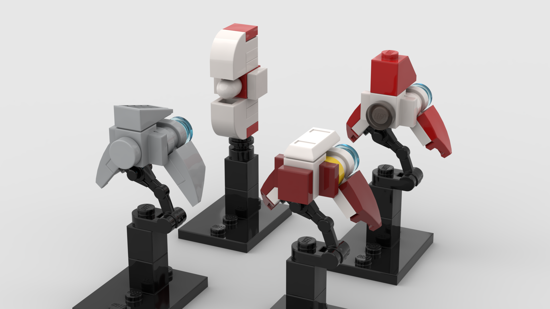 1:1455 Republic Shuttles (MOC-75976) - LEGO MOC | MOC Tracker