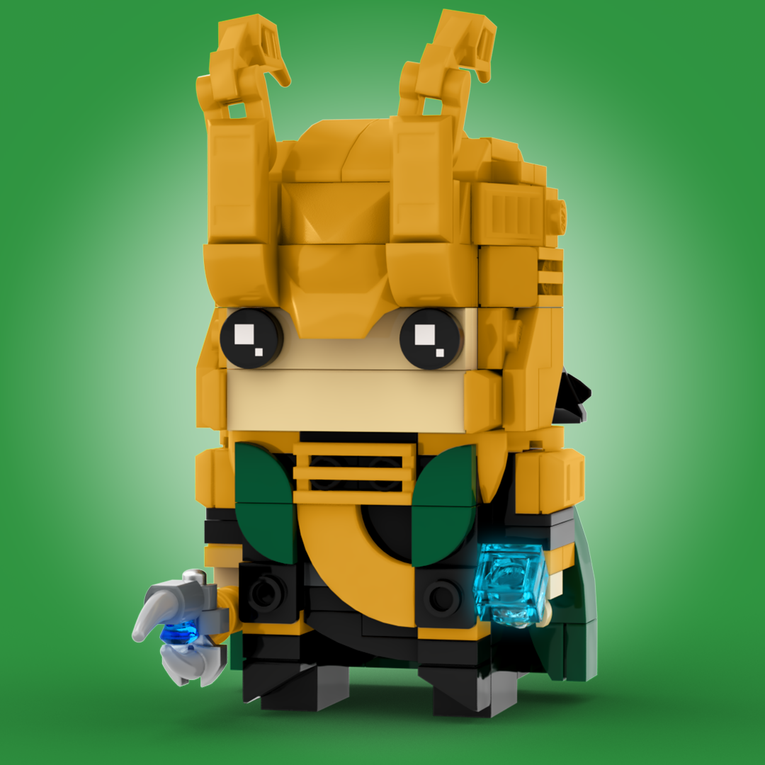 79637 - Loki (Avengers) BrickHeadz (MOC-79637) - LEGO MOC | MOC Tracker