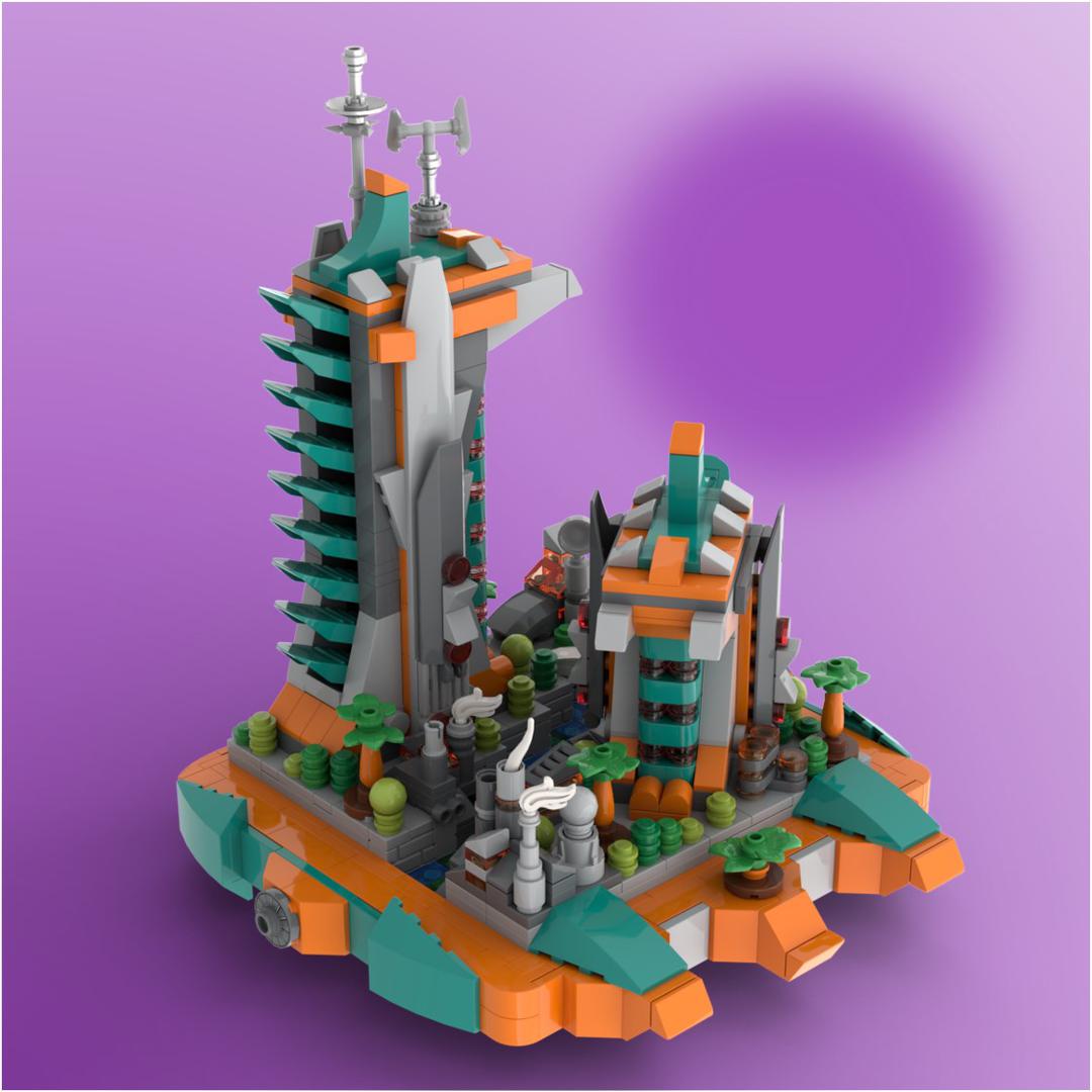 The Separator Towers - 30 years of Brick Separators (MOC-82089) - LEGO ...
