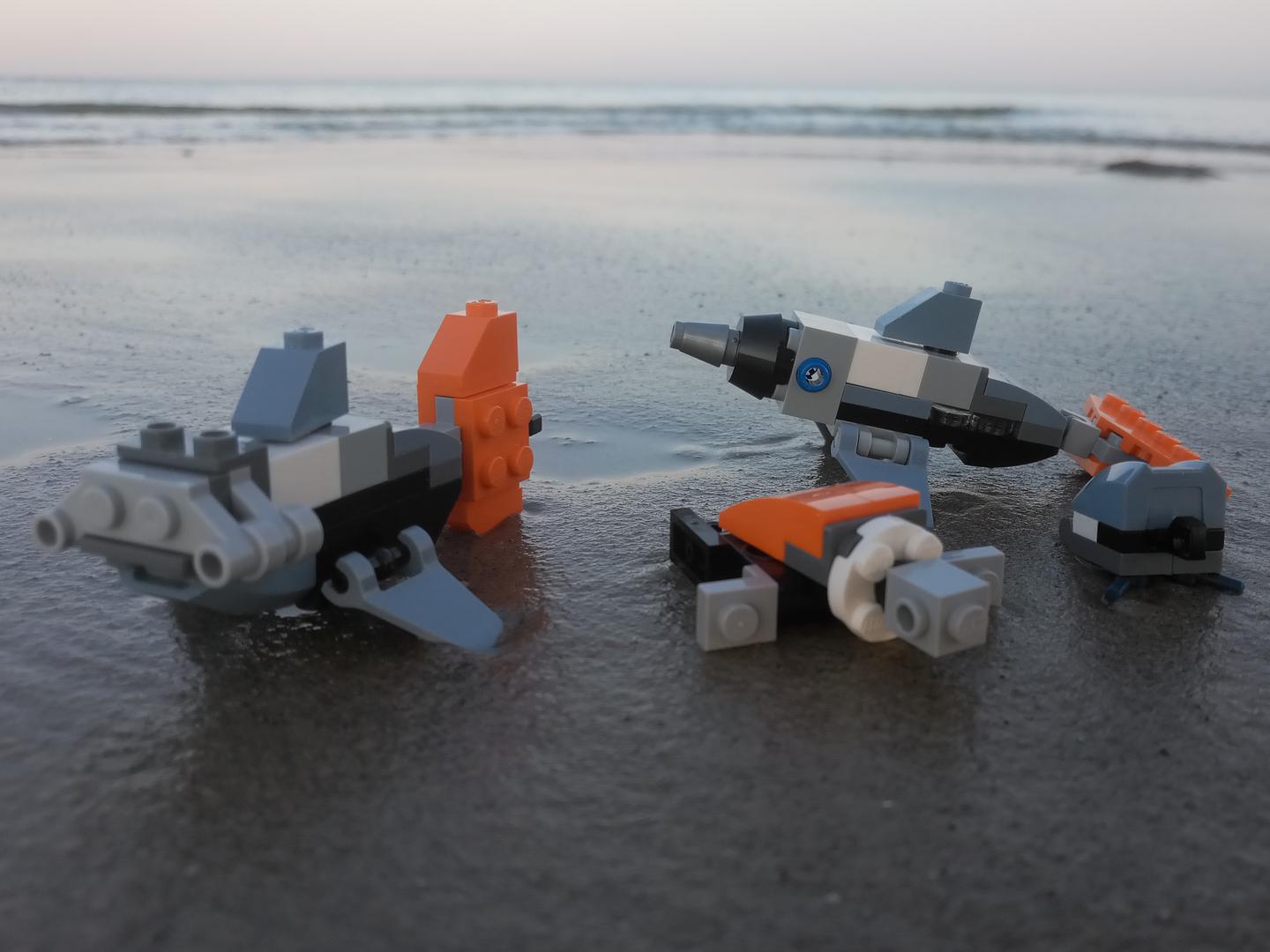 Cyber Sea Animals (MOC-84540) - LEGO MOC | MOC Tracker