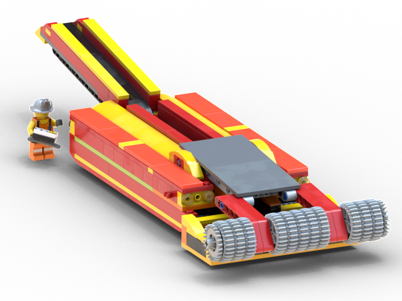 Continuous Miner (MOC-85643) - LEGO MOC | MOC Tracker