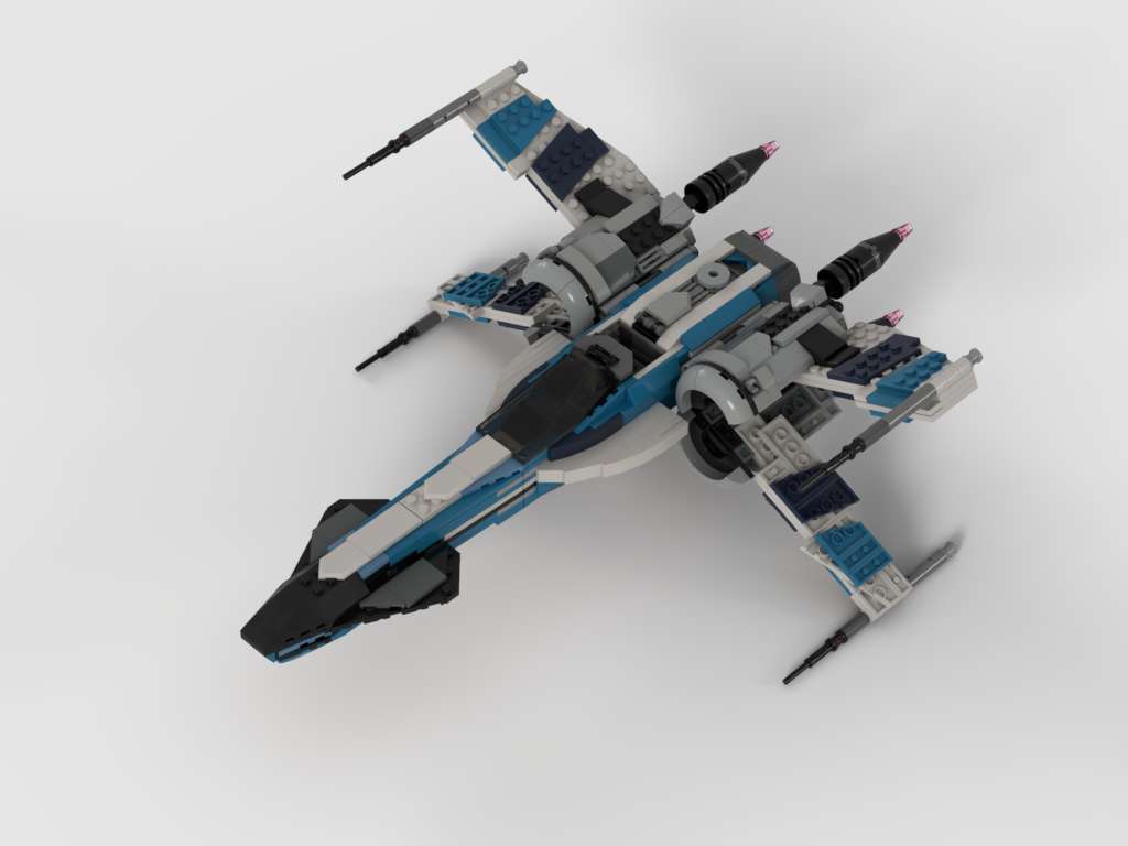 X-Wing T-85 from the "Resistance" series (MOC-85976) - LEGO MOC | MOC ...