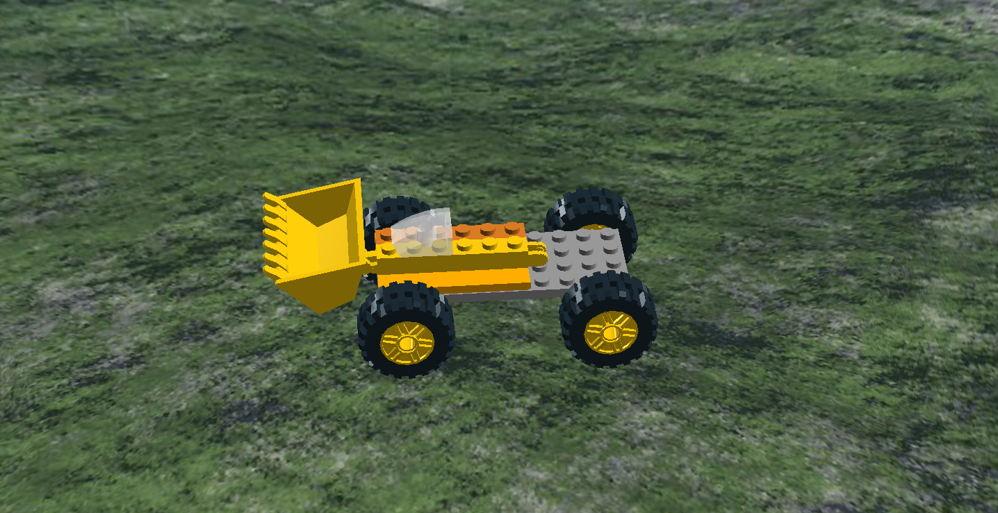 Scooper Tractor (MOC-8666) - LEGO MOC | MOC Tracker