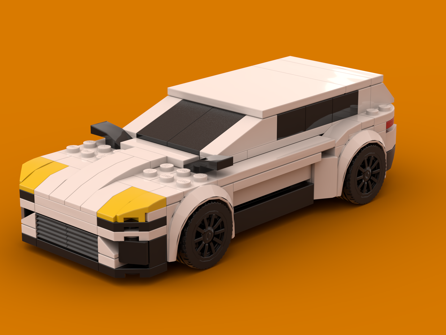 Porsche Panamera (MOC-90214) - LEGO MOC | MOC Tracker