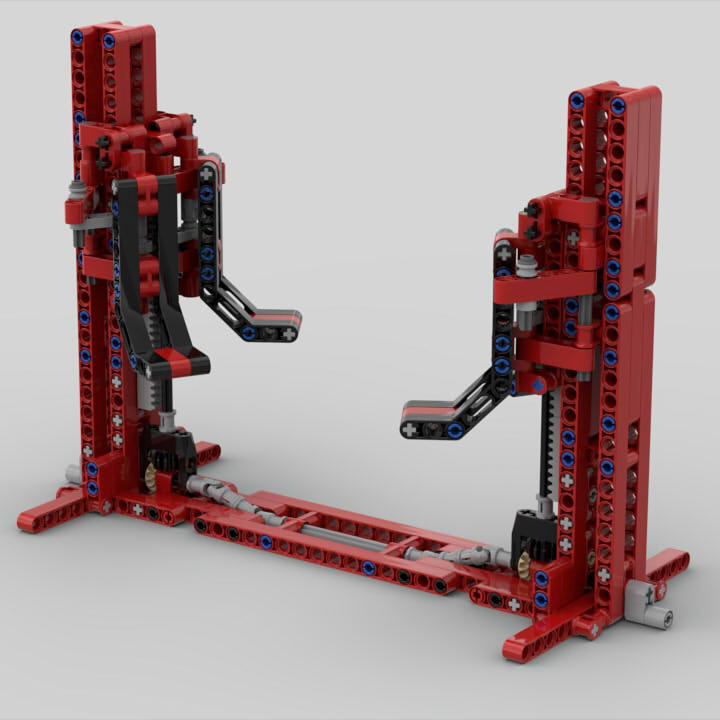 car lift (MOC-93285) - LEGO MOC | MOC Tracker