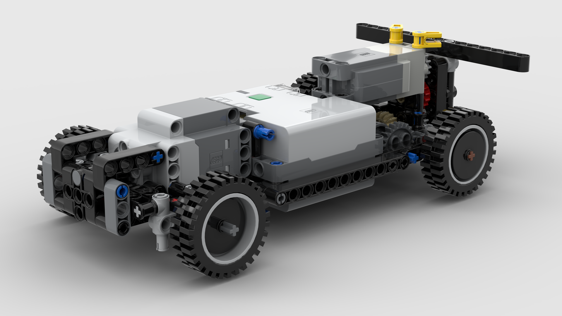 Simple C+ Race Car (MOC-97600) - LEGO MOC | MOC Tracker